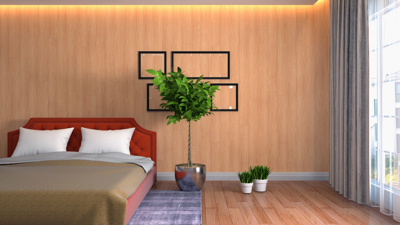 Explore the latest PVC wall panel designs trending for bedrooms in 2024