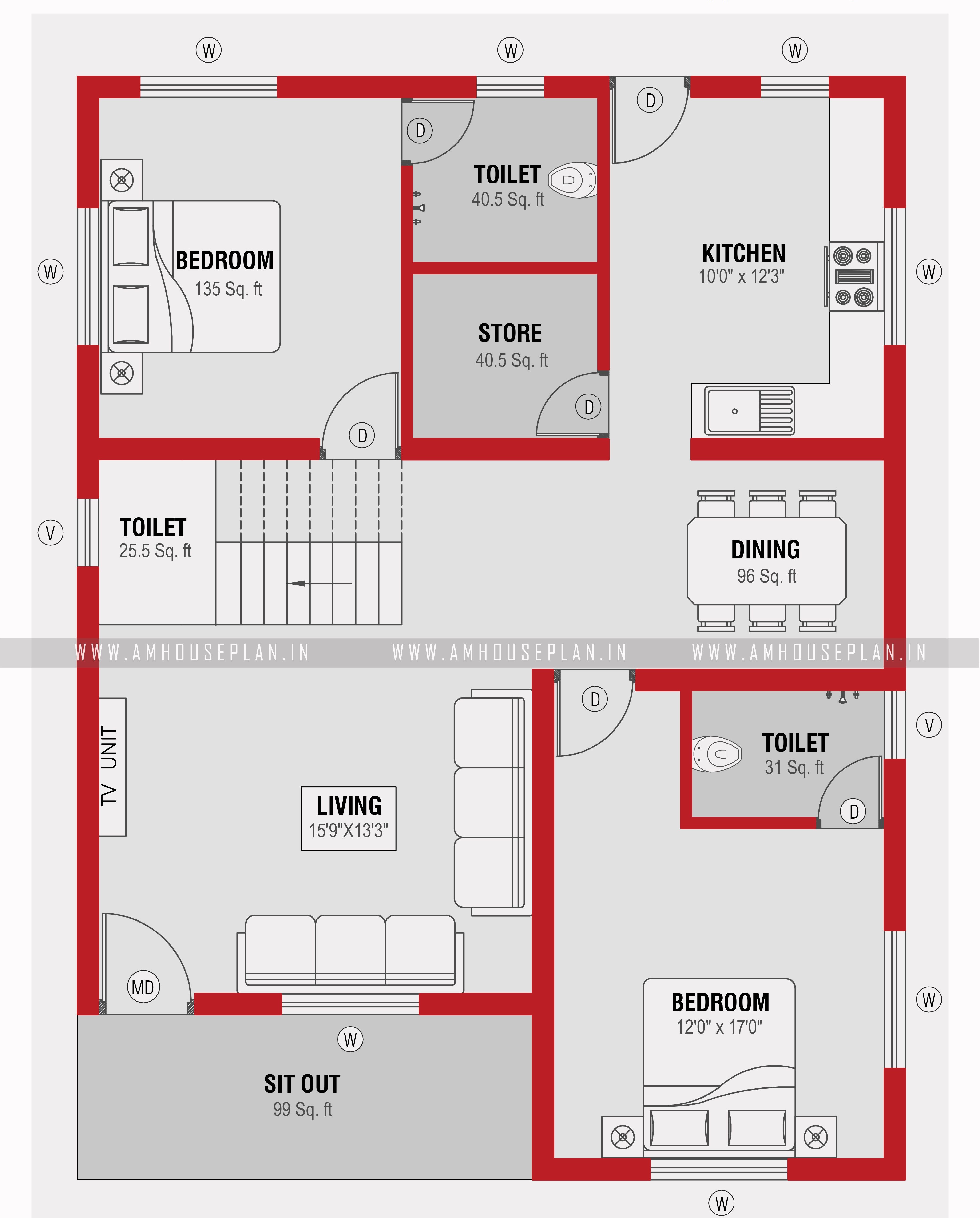 Dream 1200 Sq Ft House Plans & Floor Plans