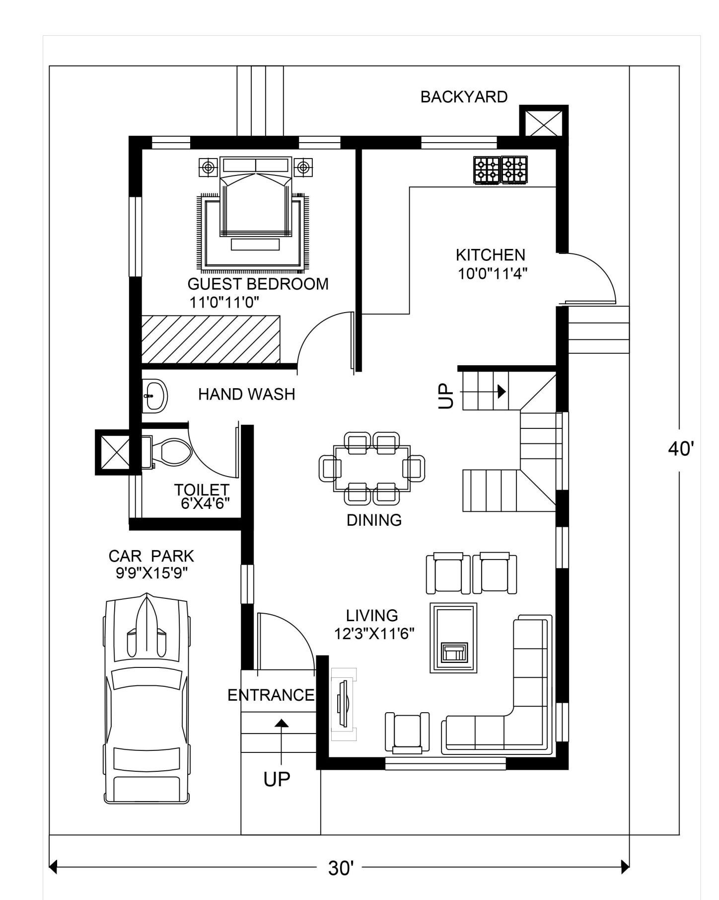 Dream 1200 Sq Ft House Plans & Floor Plans