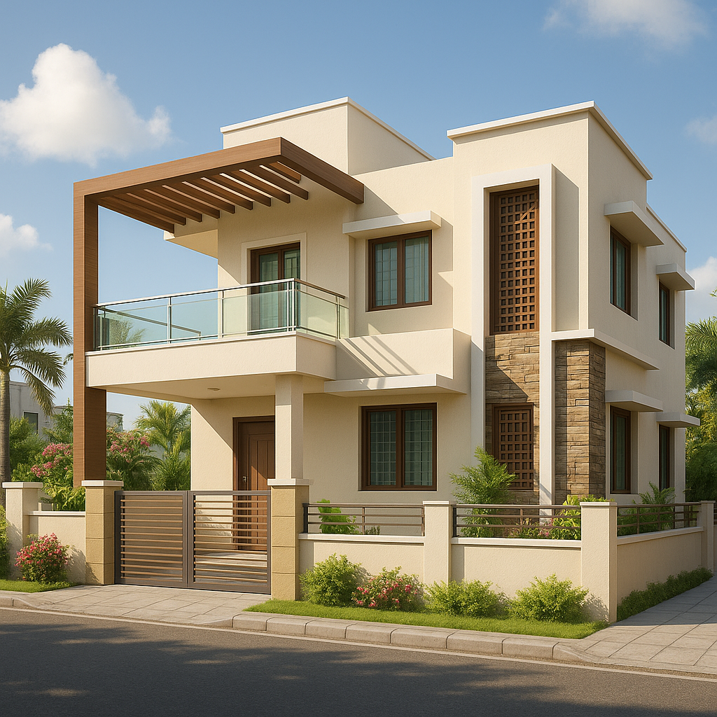 Top 11 Normal House Front Elevation Designs for Stunning Exteriors