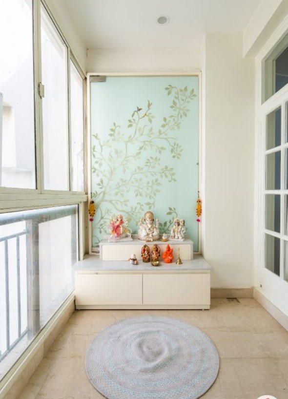 14 Mandir Designs for Home - Ideas and Image Gallery - aquire acres